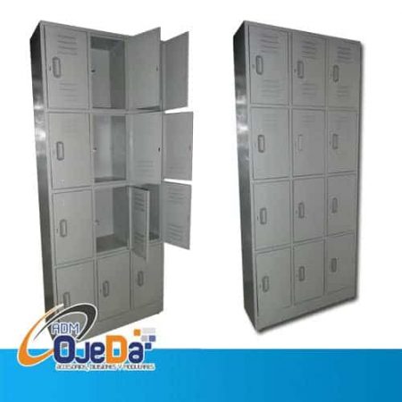 Lockers Metálicos 6 C. – Accesorios, Divisiones y Modulares Ojeda